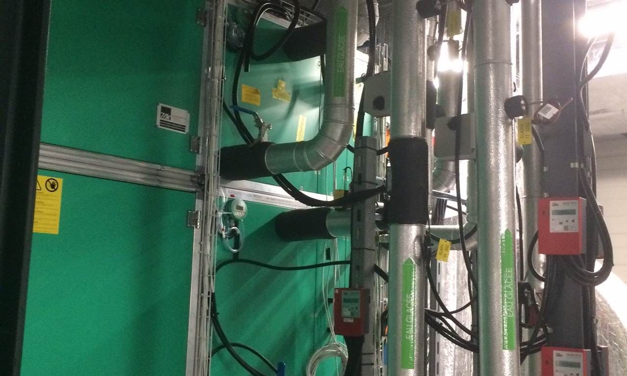 Vifor Pharma : Revamping utilités bâtiment B2 - Ponticelli Suisse